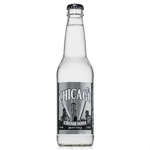 Chicago Draft Style Cream Soda - 12 oz (12 Glass Bottles)