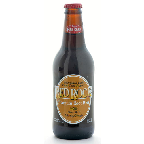 Red Rock Premium Root Beer - 12 oz Glass Bottles