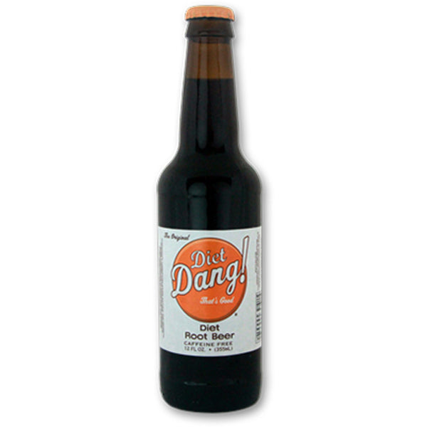 Diet Dang! Root Beer 12 oz (12 Glass Bottles)